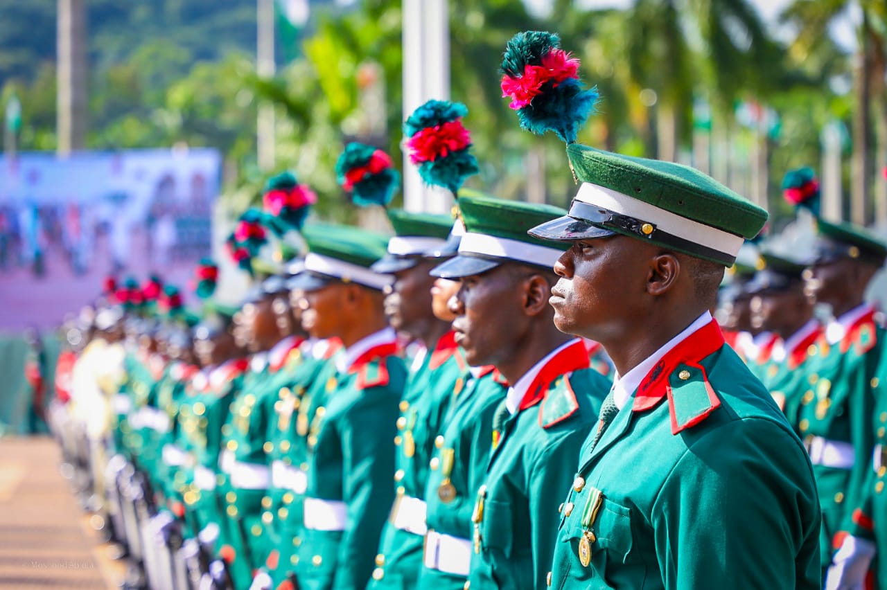 Nigeria’s 63rd Independence Anniversary Military Parade In Pictures – OSGF