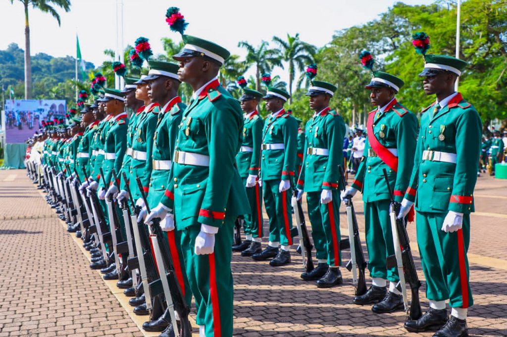 Nigeria’s 63rd Independence Anniversary Military Parade In Pictures – OSGF