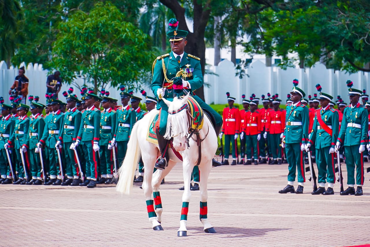 Nigeria’s 63rd Independence Anniversary Military Parade In Pictures – OSGF