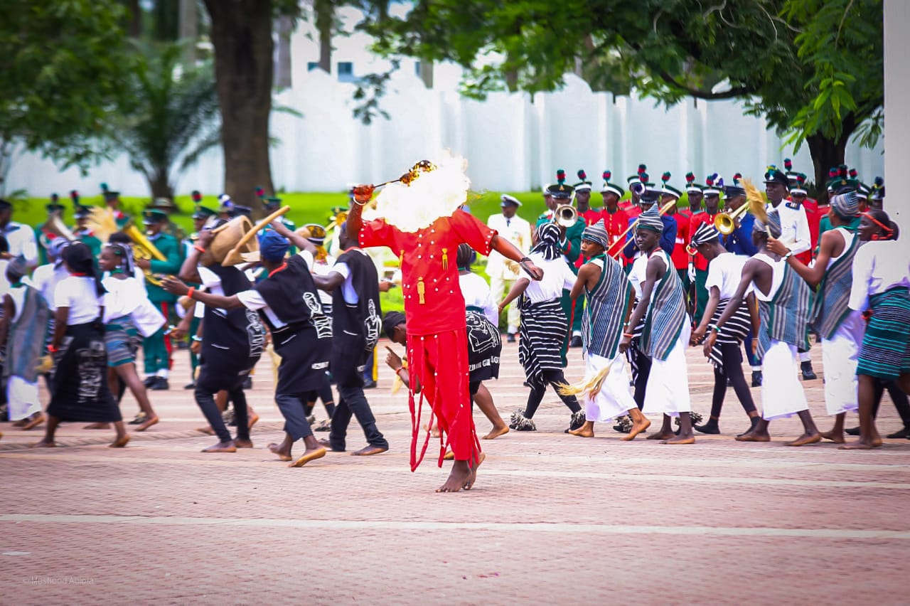 Nigeria’s 63rd Independence Anniversary Military Parade In Pictures – OSGF